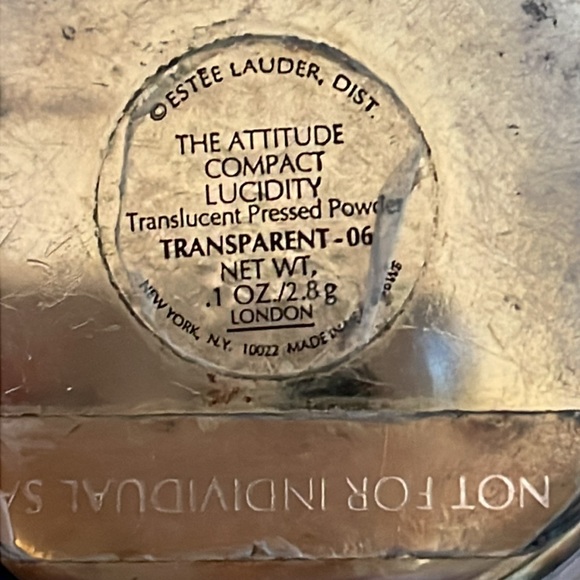 Estee Lauder | Makeup | Vintage Este Lauder Compact Transparent Powder ...